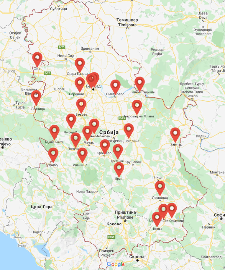 Prodajna mesta – Fame